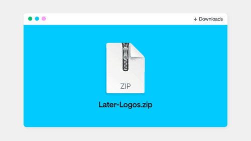 Later Media Kit | Official Logos, Later Brand Guidelines, & Insights